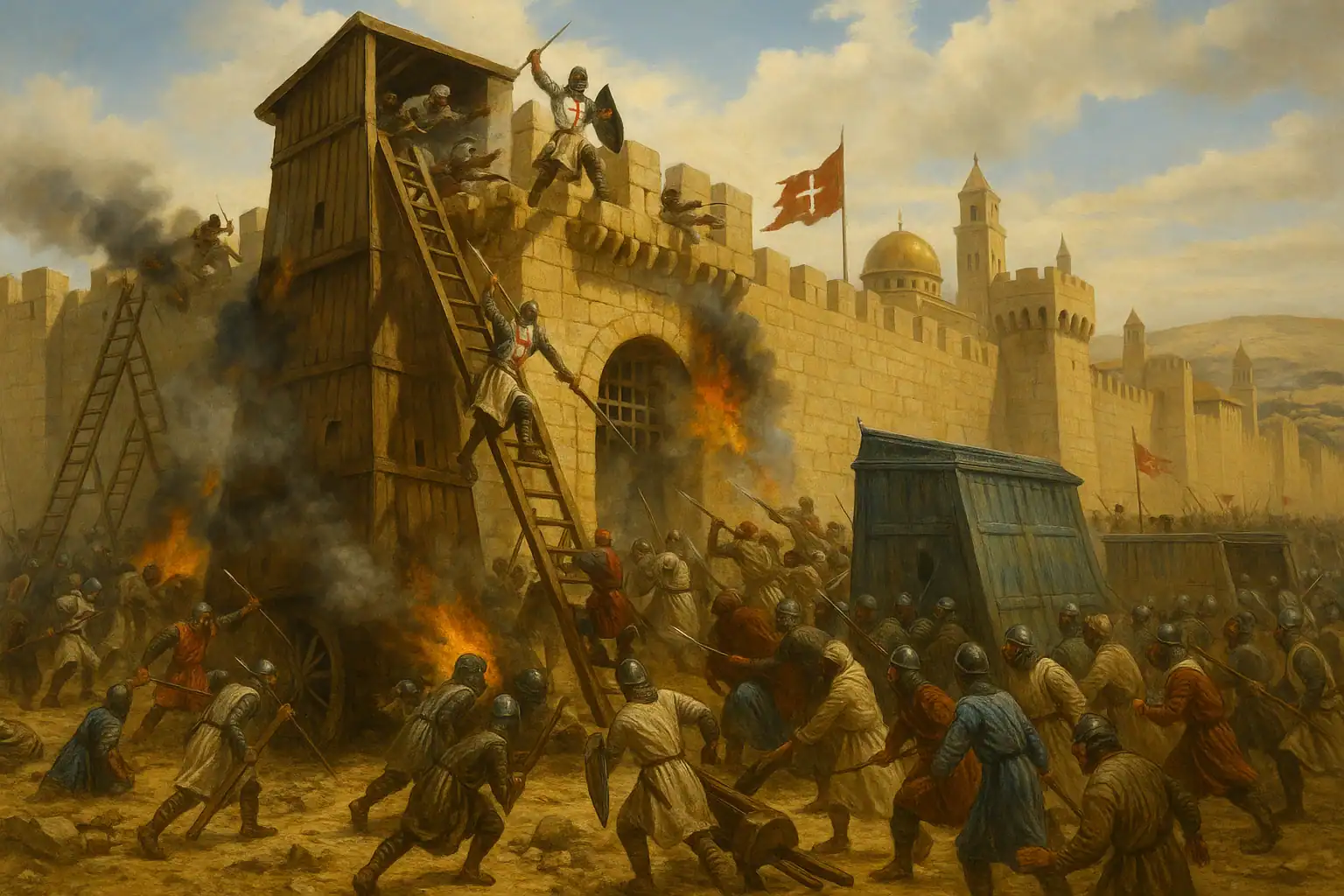 Faith And Fury: The First Crusade (1095–1099) - ALL FROM AI